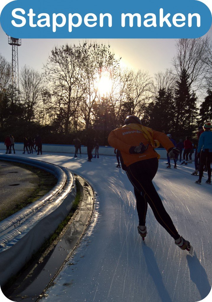 Stappen maken - Jaap Eden IJsbaan